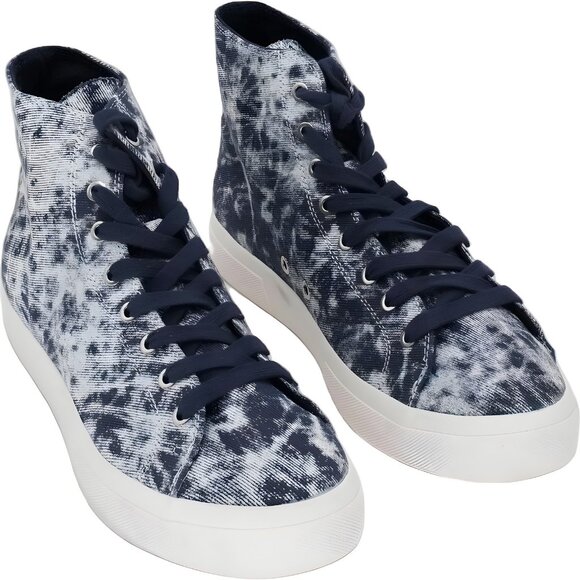 Sun + Stone | Shoes | Sun Stone Mesa Hightop Blue Tiedye Canvas ...